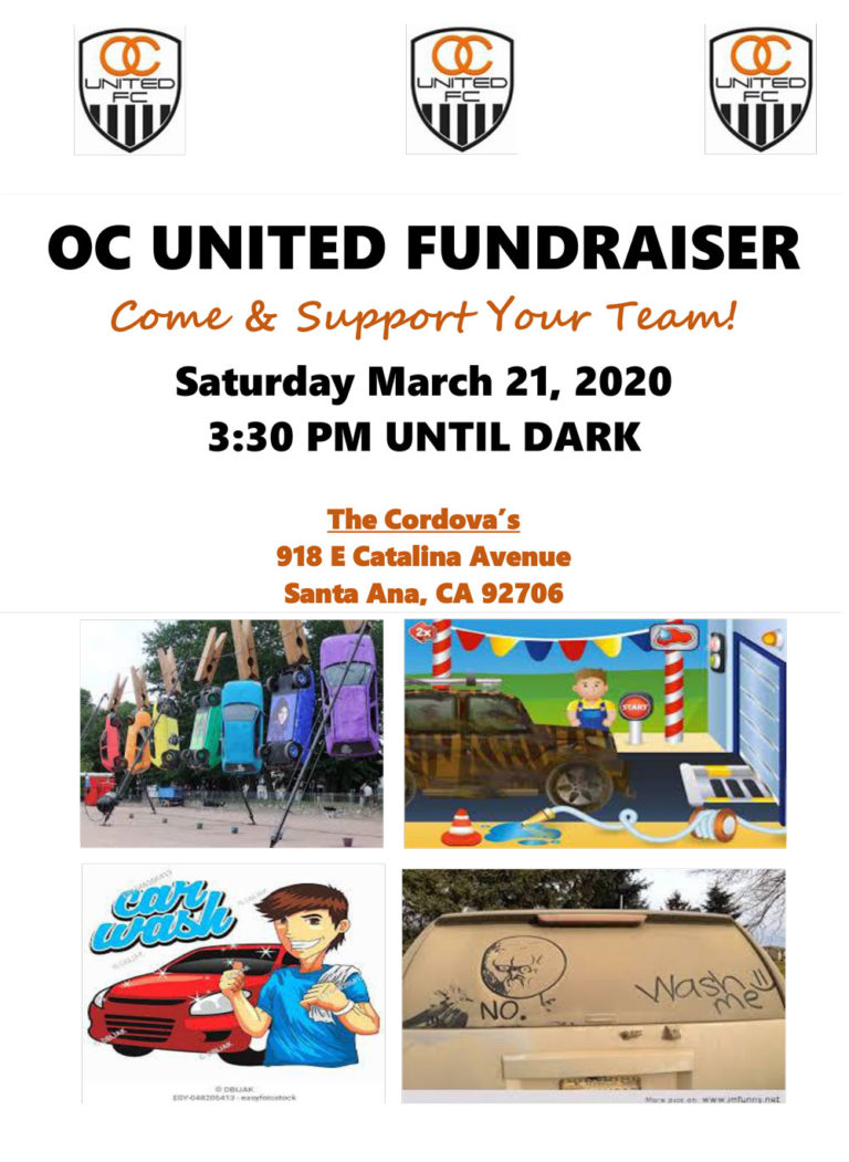 OC United Fundraiser March 21, 2020 – Orange County Soccer